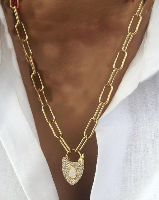 Necklace for Women Choker Goth Aesthetic Boho Vintage Collier Femme Fa